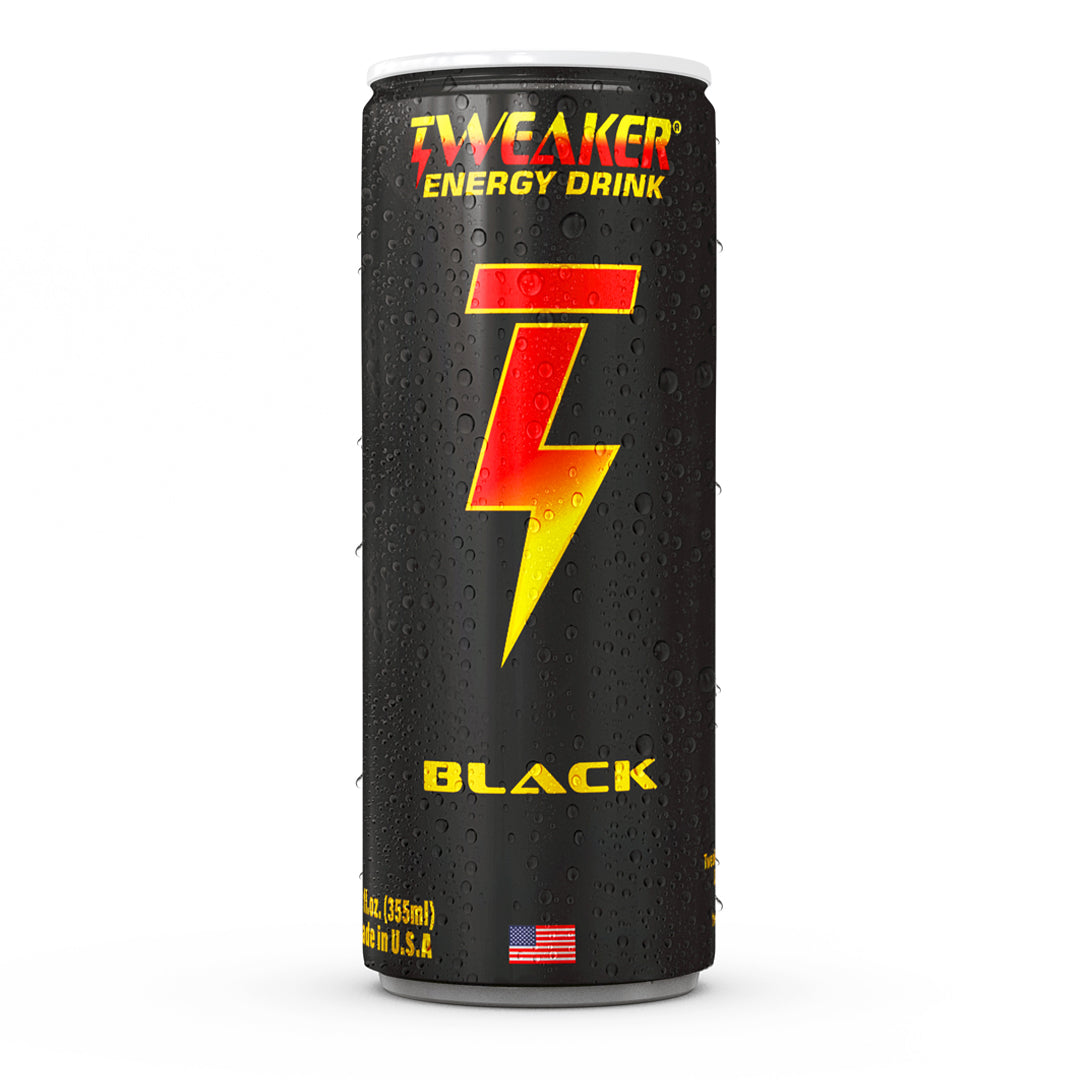 TWEAKER ENERGY DRINK - 12OZ, 12-PACK - Black - Tweaker Energy